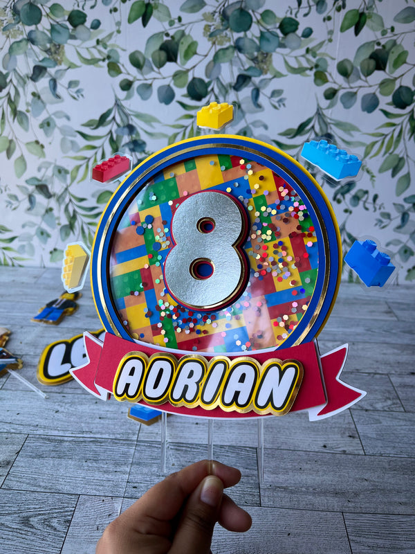 LEGO Inspired Cake Toppers – JennyKill Designs