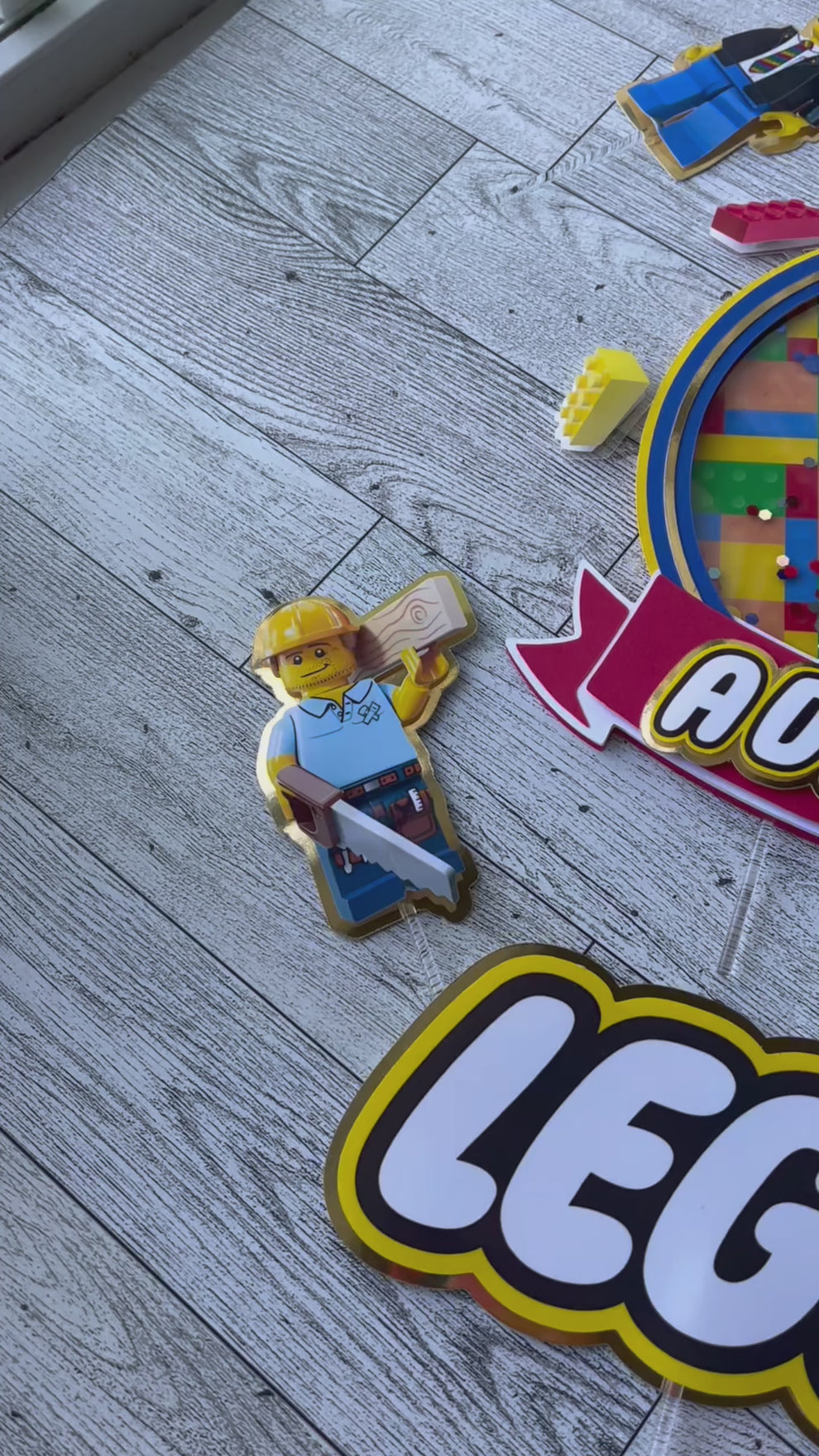 LEGO Inspired Cake Toppers – JennyKill Designs
